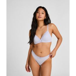 Hunkem&ouml;ller HUNKEM&Ouml;LLER Damen String "Lola Thong", Gr. XS, wei&szlig;, 74% Polyamid, 26% Elasthan, Unterhosen