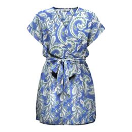 Only Jumpsuit 'ALMA' female size S Blue / Light green / White