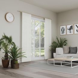 Neutex for you! Schiebegardine &raquo;ADESSO&laquo; Paneelwagen 1 Stk. tlg. Buntweber mit feiner Struktur Polyester, Viskose 245cm, Paneelwagen, 60cm