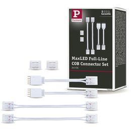 Paulmann LED-Streifen &raquo;MaxLED 1000 Connector Set Full-Line COB 2er-Set 133m&laquo; wei&szlig; Gesamtl&auml;nge 0,24m
