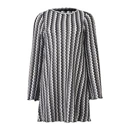 Only Kleid 'ONLBAILEY' Damen Gr&ouml;&szlig;e 40 grau / schwarz / offwhite Sommerkleid