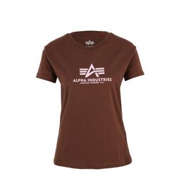 Alpha Industries T-Shirt Damen Gr&ouml;&szlig;e M braun / rosa