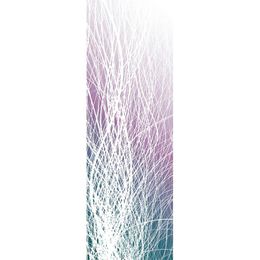 ARCHITECTS PAPER Fototapete &raquo;Underwater Violet&laquo; Grafik Tapete Natur Fototapete Lila Blau Wei&szlig; Panel 1,00m x 2,80m bunt Vlies B/L: 1m x 2,8m