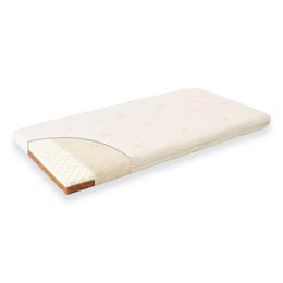 Tr&auml;umeland Kindermatratze &raquo;Naturgl&uuml;ck&laquo; 9 cm hoch 1 Stk. tlg. wei&szlig; Bezug: 100% Polyester 1 (0 kg - 65 kg), 9cm, Polyester Bezug, Material oben: Bio-Baumwolle 