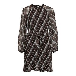 Vila Kleid 'VIDaliana' Damen Gr&ouml;&szlig;e 34 ecru / hellblau / schoko / schwarz Sommerkleid