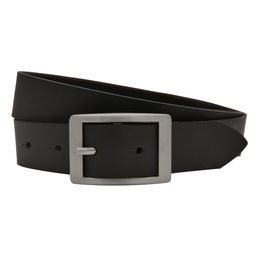 AnnaMatoni Damen Lederg&uuml;rtel "AnnaMatoni Damen Basic Lederg&uuml;rtel 3cm echt Leder Made in", schwarz, Gr. 95, 100% Leder, G&uuml;rtel