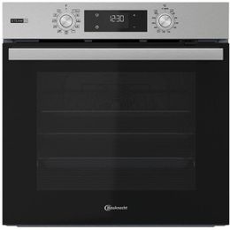 Bauknecht Backofen &raquo;BBA2S85HU1I&laquo; mit 1-fach-Teleskopauszug mit Hydrolyse GentleSteam &ndash; f&uuml;r ein saftiges Inneres und ein knuspriges &Auml;u&szlig;eres silber 