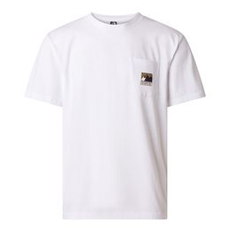 The North Face Shirt 'Mountain' male size M Ecru / Khaki / Black / White