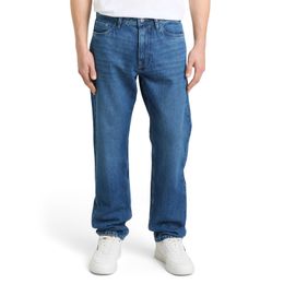 Herren 5-Pocket-Jeans, blau, Gr. 32, Tom Tailor Denim, Denim/Jeans, Obermaterial: 100% Baumwolle. Futter: 65% Polyester, 35% Baumwolle, Jeans, aus