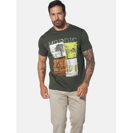 Jan Vanderstorm Herren Rundhalsshirt "T-Shirt TANDRUP", gr&uuml;n, Gr. XL, Obermaterial: 100% Baumwolle CO., Shirts