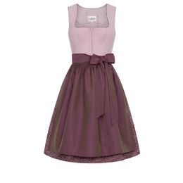 N&uuml;bler N&Uuml;BLER Damen Dirndl "Mini Dirndl Kaja", lila, Gr. 34, Obermaterial: 100% Polyester PES., Kleider