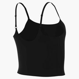 Nike Damen Sport-BH "W NK ONE DF BRA TANK", Gr. XXLschwarz, wei&szlig;, Obermaterial: 80% Polyester, 20% Elasthan, BHs, ohne B&uuml;gel, f&uuml;r Fitness und