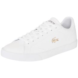 Lacoste Herren Sneaker "LEROND SET", Gr. 41, wei&szlig;, Leder, Schuhe