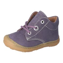 Baby Lauflernschuh "CORY, WMS: mittel", Pepino BY RICOSTA, Gr. 24, lila, Leder, Schuhe, Schn&uuml;rschuh mit WMS-System, Leder, Gr&ouml;&szlig;enschablone zum