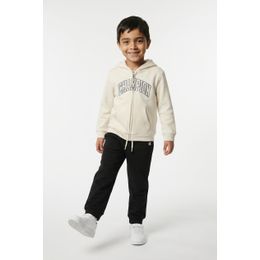 Champion M&auml;dchen Jogginganzug, beige, Gr. 92, Obermaterial: 54% Baumwolle, 46% Polyester, Sportanz&uuml;ge, f&uuml;r Kinder, mit Kapuze, aus Baumwolle und
