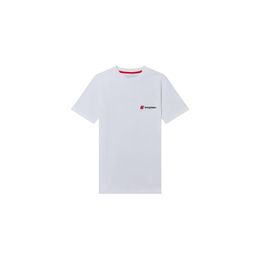 Berghaus T-Shirt "Heritage", wei&szlig;, Gr. M, Obermaterial: 100% Baumwolle CO., Shirts, aus 100% Bio-Baumwolle