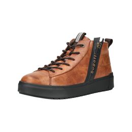 Bugatti Herren Sneaker "Bugatti Sneaker Lederimitat", Gr. 40, braun, Lederimitat, Schuhe