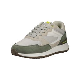 Herren Sneaker "Dockers by Gerli Sneaker Lederimitat/Textil", Dockers by Gerli, Gr. 45, gr&uuml;n, Lederimitat, Textil, Schuhe