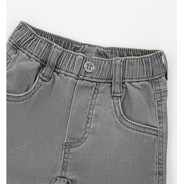 MINIBANDA M&auml;dchen Shorts "BABY BOY SUMMER TROUSER", grau, Gr. 92, 99% Baumwolle, 1% Elasthan, Hosen