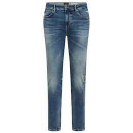 BOSS Orange Herren Tapered-fit-Jeans "Onyx Comfor Fit Denim", blau, Gr. 36, unifarben, Denim/Jeans, Obermaterial: 82% Baumwolle, 16% Polyester, 2%