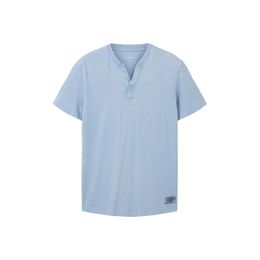 Tom Tailor T-Shirt 'Serafino' Herren Gr&ouml;&szlig;e XXL hellblau / schwarz