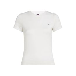 Tommy Jeans T-Shirt Damen Gr&ouml;&szlig;e S wei&szlig;