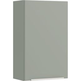 Welltime H&auml;ngeschrank &raquo;TRIENT, H&auml;ngeschrank 40 cm, ged&auml;mpfte Scharniere&laquo; Schilfgr&uuml;n, ged&auml;mpfte T&uuml;r, verstellbare Einlegeb&ouml;den gr&uuml;n MDF Schilfgr&uuml;n, B/H
