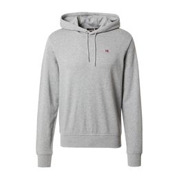 Napapijri Sweatshirt 'BALIS' male size XS Navy / mottled grey / Carmine red / White