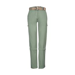 G.I.G.A. by Killtec Damen Zip-off-Hose "GS 10 WMN PNTS", gr&uuml;n, Gr. 42, G.I.G.A. DX BY KILLTEC, Obermaterial: 100% Polyester.Futter: 80% Polyester, 20% Baumwolle, Hosen,