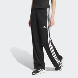 Damen Sporthose "W DAYRDY WL TP", schwarz-wei&szlig;, Gr. L, adidas Sportswear, Obermaterial: 100% Polyester, Hosen