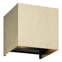 Eglo Wandleuchte &raquo;Valmontone Wandlampe,innen, W&uuml;rfel, indirekte Up und Down Beleuchtung&laquo; LED-Modul 1 Stk. Warmwei&szlig; Wand-/Deckenleuchte - L10 x H10 x 