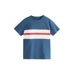 next Shirt boy size 110 Royal blue / Red / White