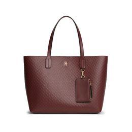 Tommy Hilfiger Shopper 'TOTE MONO' Damen Gr&ouml;&szlig;e One Size karminrot