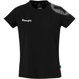 Kempa Herren Trainingsshirt "Trainings-T-Shirt Core 26 Women", schwarz, Gr. XL, Obermaterial: 97% Baumwolle CO(Bio). 3% Elasthan EL., Shirts