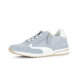 Gabor Damen Sneaker "Sneaker low", Gr. 37, grau, Schuhe