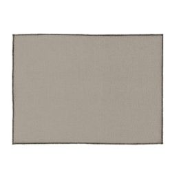 Apelt Platzset &raquo;Stone&laquo; mit Kettelrand beige Obermaterial: 95% Polyester, 5% Leinen B/L: 46cm x 35cm, 1 Stk., Leinen Polyester, rechteckig