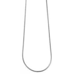 Adelia&acute;s ADELIA ́S Damen Kette ohne Anh&auml;nger "Damen Edelstahl Schlangenkette Halskette", 45, Edelstahl, silber, Edelstahl, Halsketten