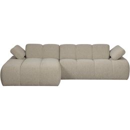 Woood Chaiselongue &raquo;Mojo Boucl&eacute;-Bezug mit verstellbarer Armlehne, H 74 x B 284 x T 160 cm&laquo; Tragkraft 360 kg, Maximale Verschlei&szlig;festigkeit, 