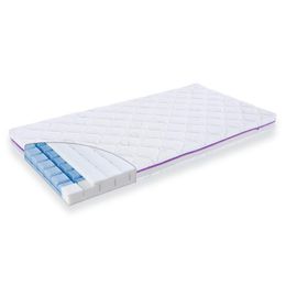 Tr&auml;umeland Kindermatratze &raquo;Schlummerstern&laquo; 11 cm hoch 1 Stk. tlg. wei&szlig; Bezug: 62% Polyester, 38% Lyocell (TENCEL ) 1 (0 kg - 65 kg), 11cm, Polyester Bezug, 
