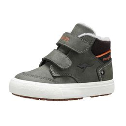 Kangaroos M&auml;dchen Sneaker "KaVu Primo V", Gr. 22, gr&uuml;n, Synthetik, Textil, Schuhe, mit Klettverschluss