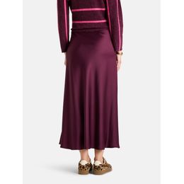 LIEBLINGSST&Uuml;CK LIEBLINGSST&Uuml;CK Damen Maxirock "MarbellaL"fig, Gr. 40, unifarben, Web, Obermaterial: 64% Viskose, 36% Polyester, R&ouml;cke, aus Viskosemix