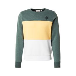 Naketano Sweatshirt Herren Gr&ouml;&szlig;e M gelb / gr&uuml;n / wei&szlig;