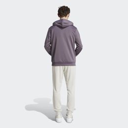 Herren Trainingsanzug "BIG LOGO HOODED", grau, Gr. XXL, adidas Sportswear, Obermaterial: 100% Polyester, Sportanz&uuml;ge, zweiteiliges Set aus Hose und
