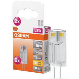 Osram LED-Leuchtmittel &raquo;LED PIN Lampe&laquo; G4 2 Stk. Warmwei&szlig; Einheitsgr&ouml;&szlig;e