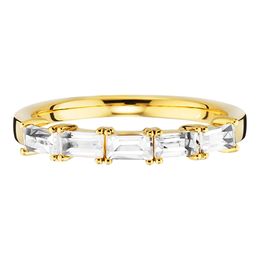CAI CA&Iuml; Damen Fingerring "925/- Sterling Silber vergoldet Wei&szlig;topas", 056 (17,8), 0,64, Silber 925 (Sterlingsilber), gold, Silber 925 (Sterlingsilber),