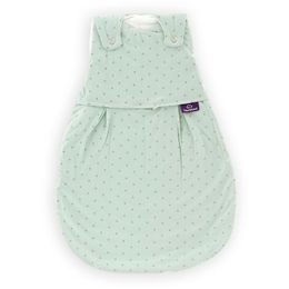Tr&auml;umeland Babyschlafsack &raquo;Au&szlig;enschlafsack LIEBMICH Twister, in den Gr&ouml;&szlig;en 50/56-80/83 cm&laquo; gr&uuml;n Bezug: 100% Baumwolle. F&uuml;llung: 70% Polyester, 30% Lyocell (