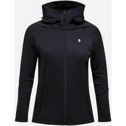 Peak Performance Rider Fleecejacke Damen - Gr&ouml;&szlig;e XL - schwarz