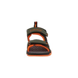 Tom Tailor Kinder Mules "Tom Tailor Flat Sandals - Mules", Gr. 32khaki, orange, Polyurethan, Schuhe
