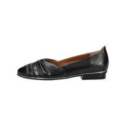 Everybody Damen Ballerina "Everybody Ballerinas Glattleder", Gr. 39schwarz, Glattleder, Schuhe