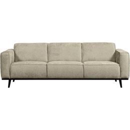 Woood 3-Sitzer &raquo;Statement, Sofa auf Birke-Gestell, H 77 x B 230 x T 93 cm&laquo; mit Bonellfederkern und Wellenunterfederung, Frei im Raum stellbar B/H/T: 